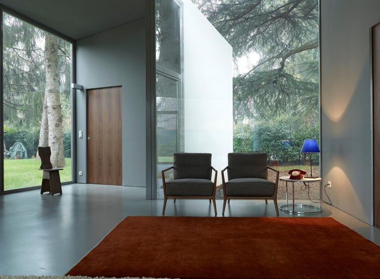 Nube Italia Carlton Armchair in Patterns of Brown Fabric by Marco Corti ...