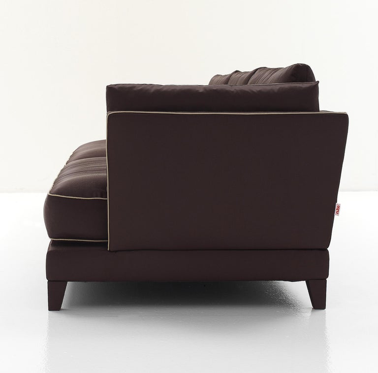 Nube Italia Harbour Sofa in Chocolate Upholstery by Marco Corti For ...