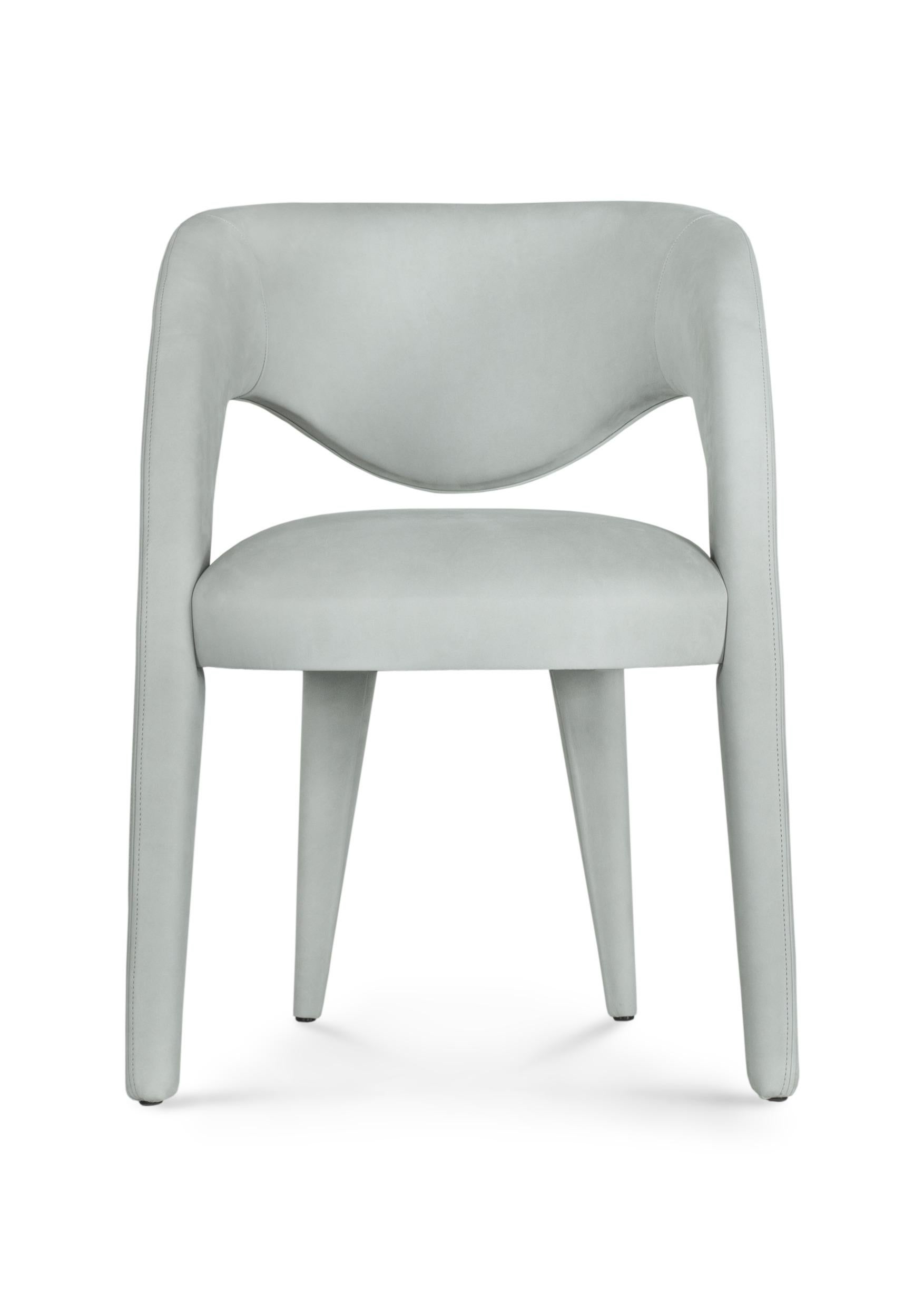 Nubuck Chair w/Arms Laurence M by Green Apple For Sale at 1stDibs