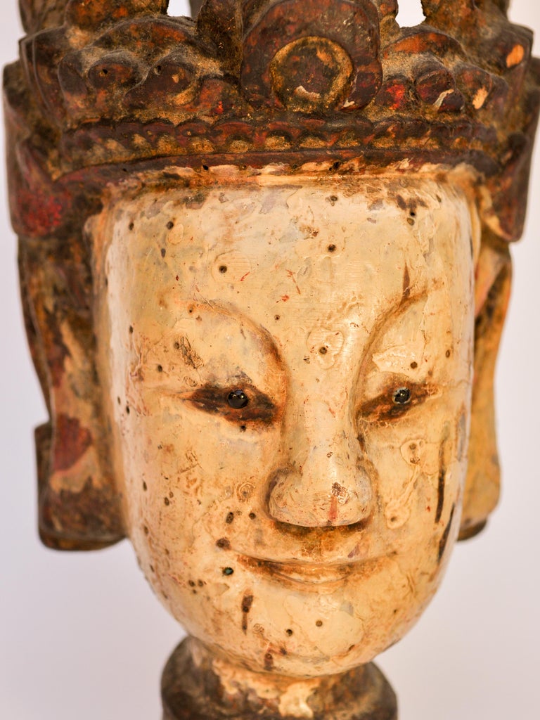 Nuo Gong and Nuo Mu Ancestor Sculptures Guizhou Province, China, 19th ...