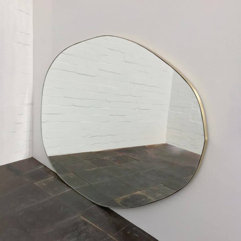 irregular rectangle mirror