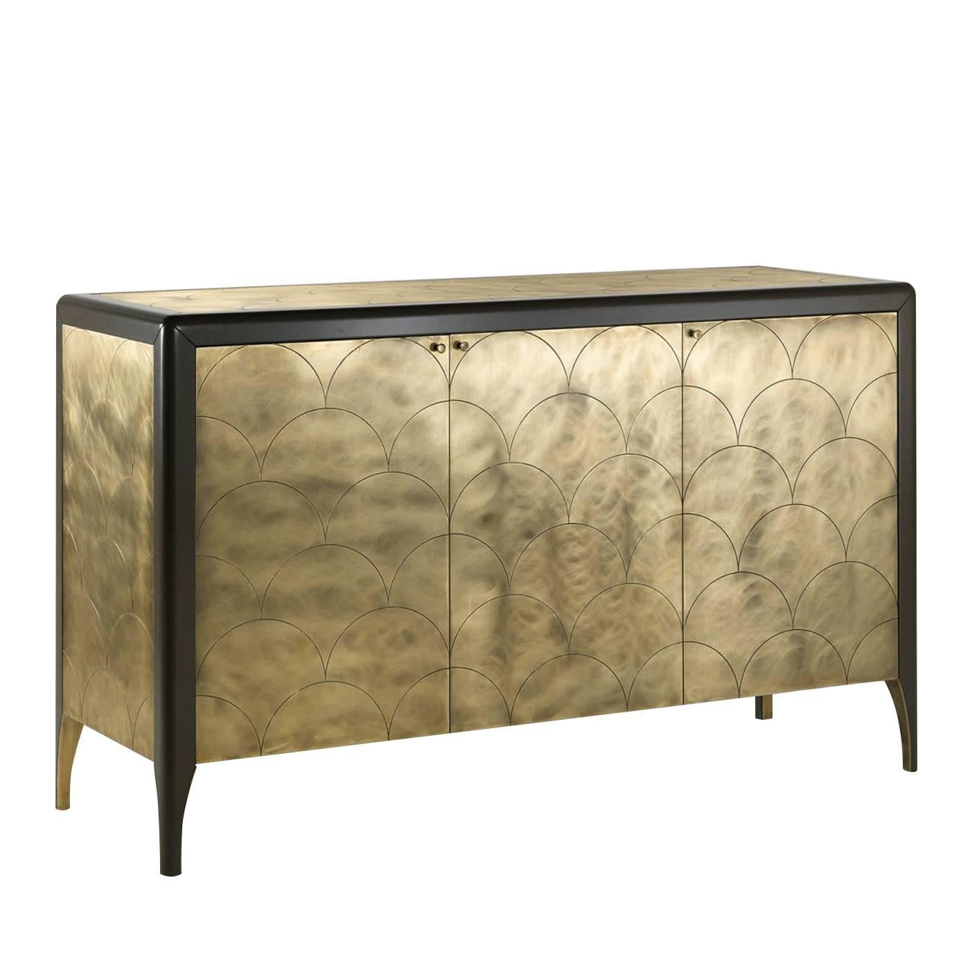 Brass Sideboard For Sale at 1stDibs
