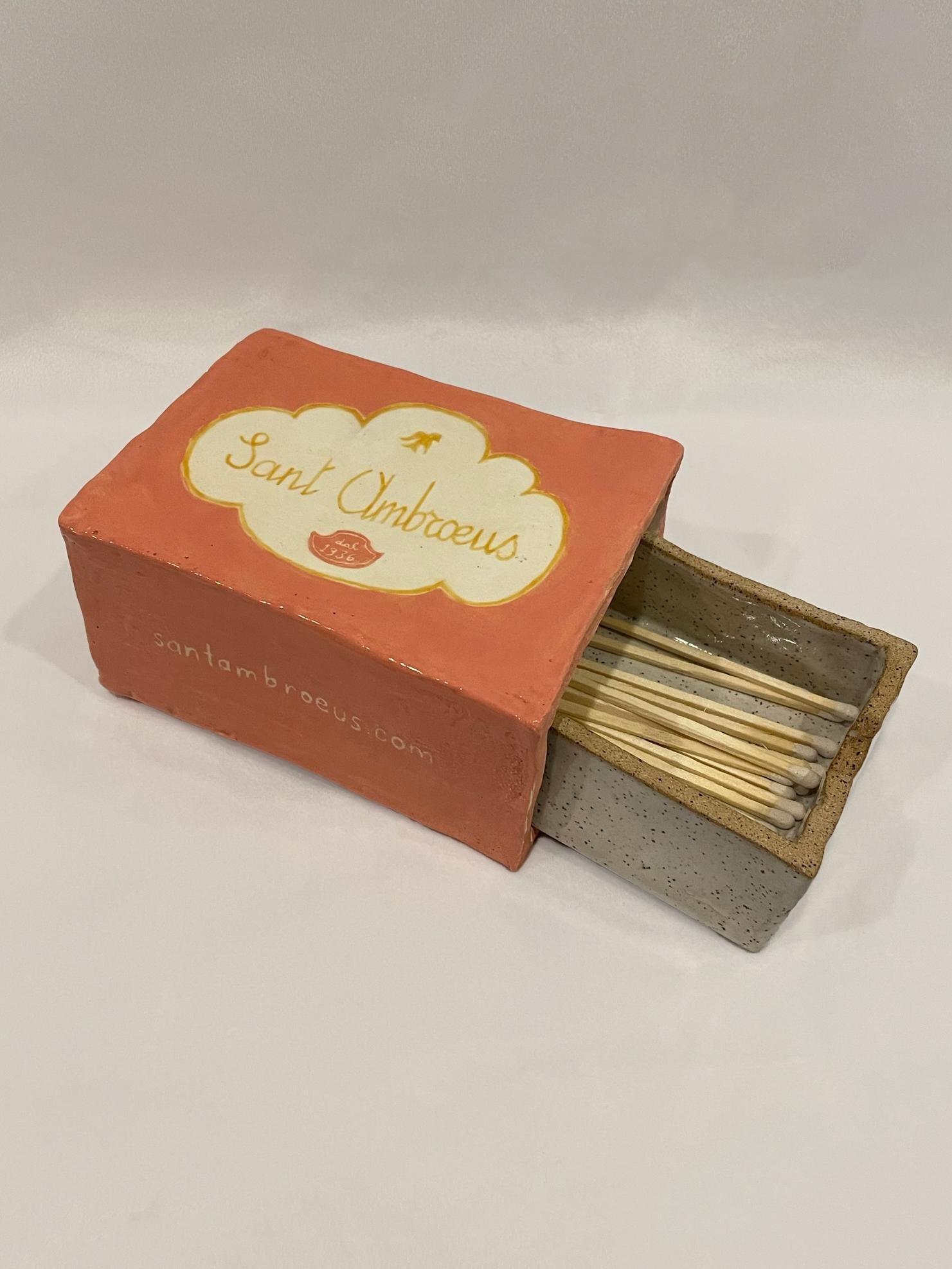 NYC Restaurant Oversized Matchbox For Sale at 1stDibs