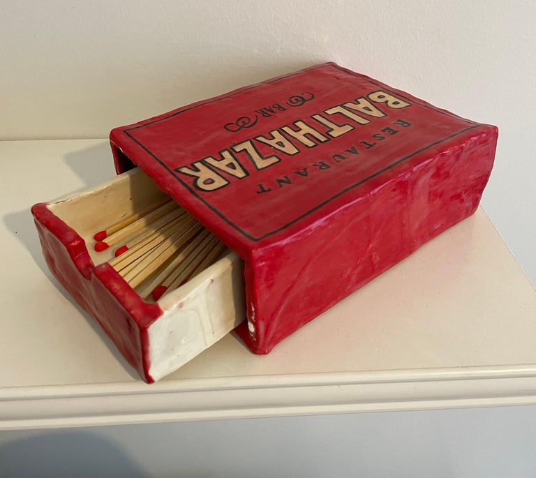NYC Restaurant Oversized Matchbox For Sale at 1stDibs
