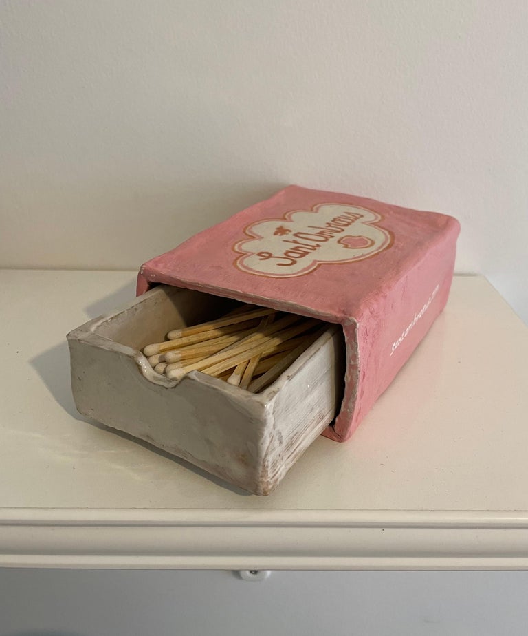 NYC Restaurant Oversized Matchbox For Sale at 1stDibs
