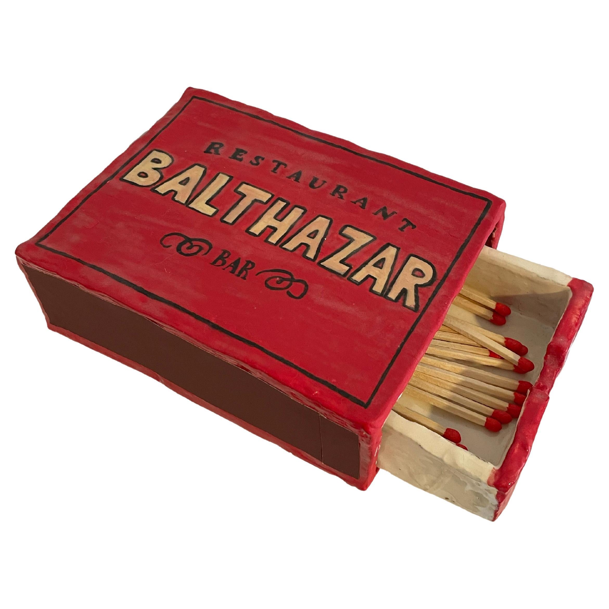 NYC Restaurant Oversized Matchbox For Sale at 1stDibs