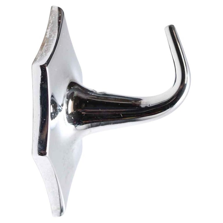 NYC Waldorf Astoria Hotel Chrome over Brass Waldorf Bathroom Hook For ...