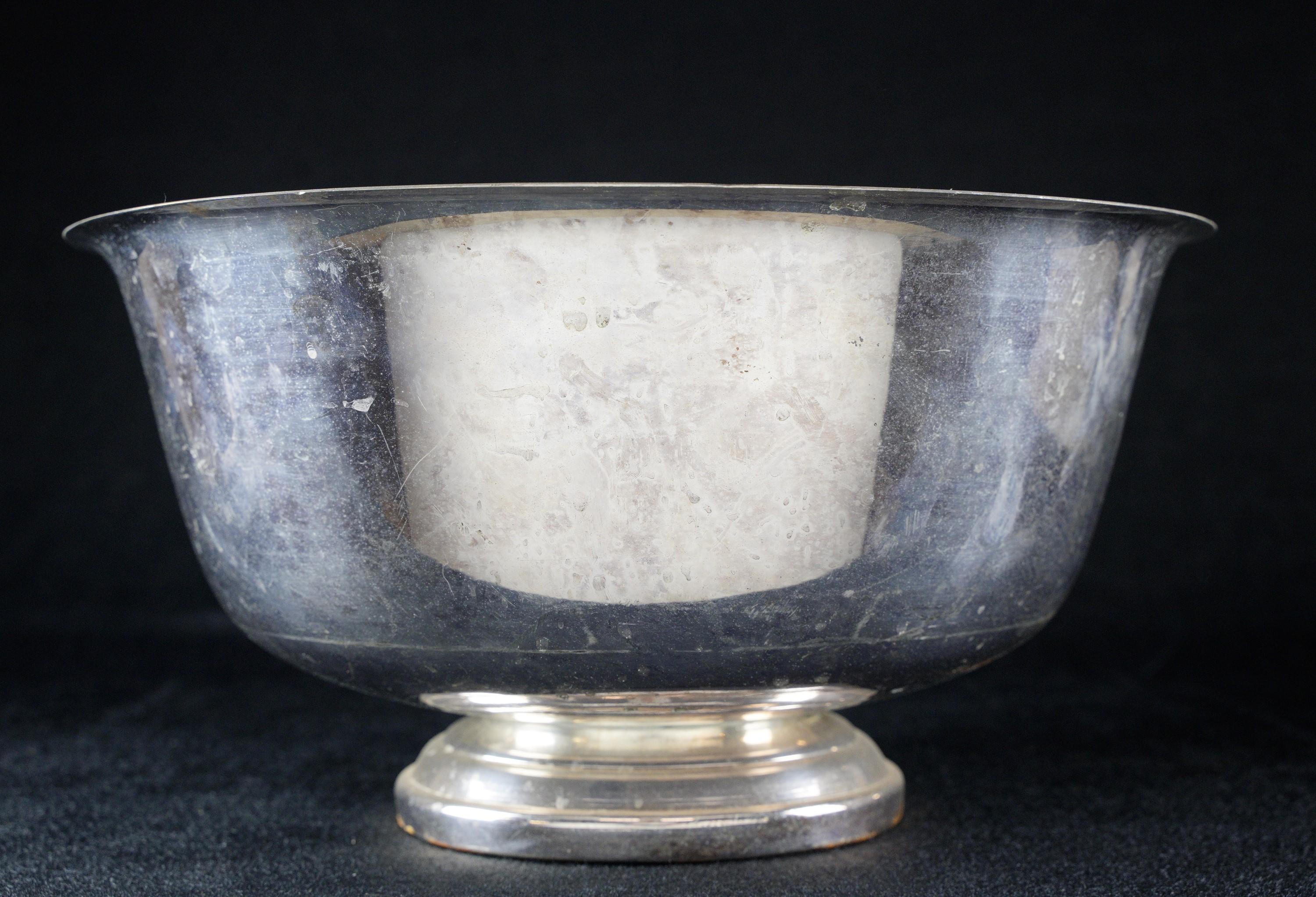 NYC Waldorf Astoria Hotel Steel Champagne Bowl at 1stDibs