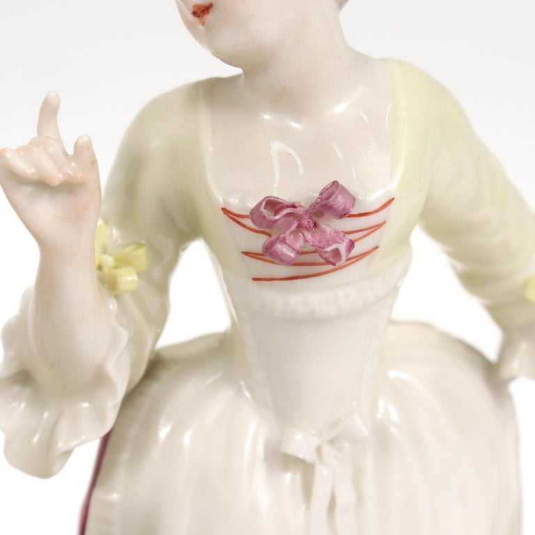 Nymphenburg Porcelain Figurine of the Disturbed Slumberer/Der Gestörte ...