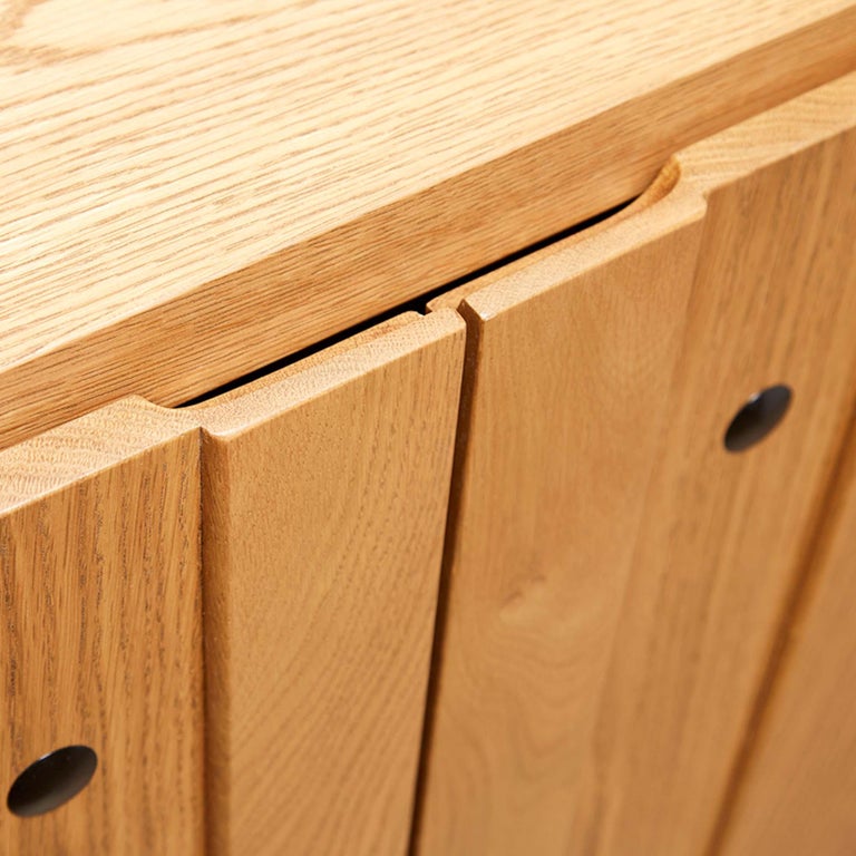 Oak 2-Door Ojai Cabinet by Lawson-Fenning For Sale at 1stDibs