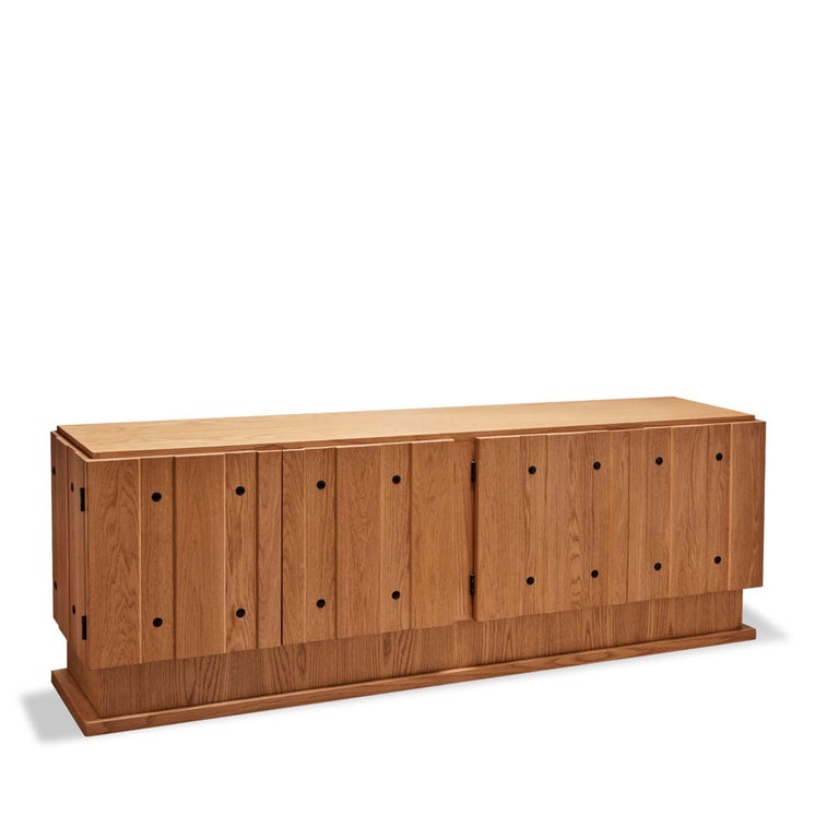 Oak 4-Door Ojai Cabinet by Lawson-Fenning For Sale at 1stDibs