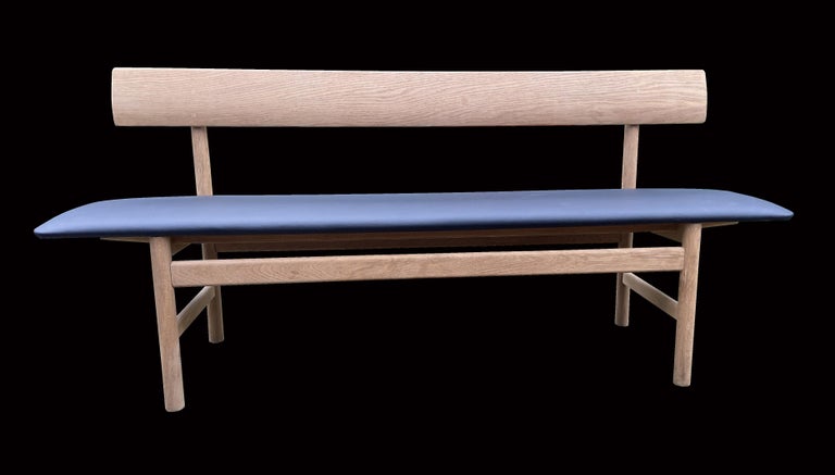 Oak Bench Model 3171, by Borge Mogensen for Fredericia at 1stDibs