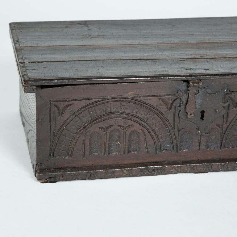 Oak Bible Box, Containing a Family Bible at 1stDibs