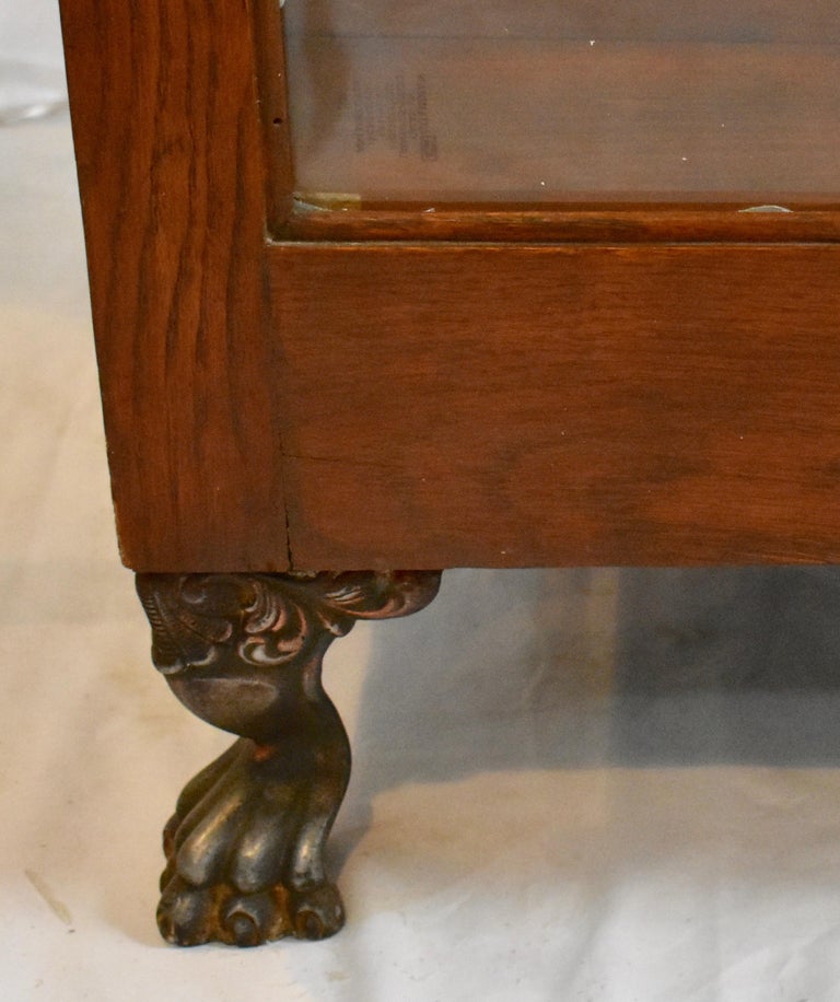 Oak Candy Store Display Case at 1stDibs