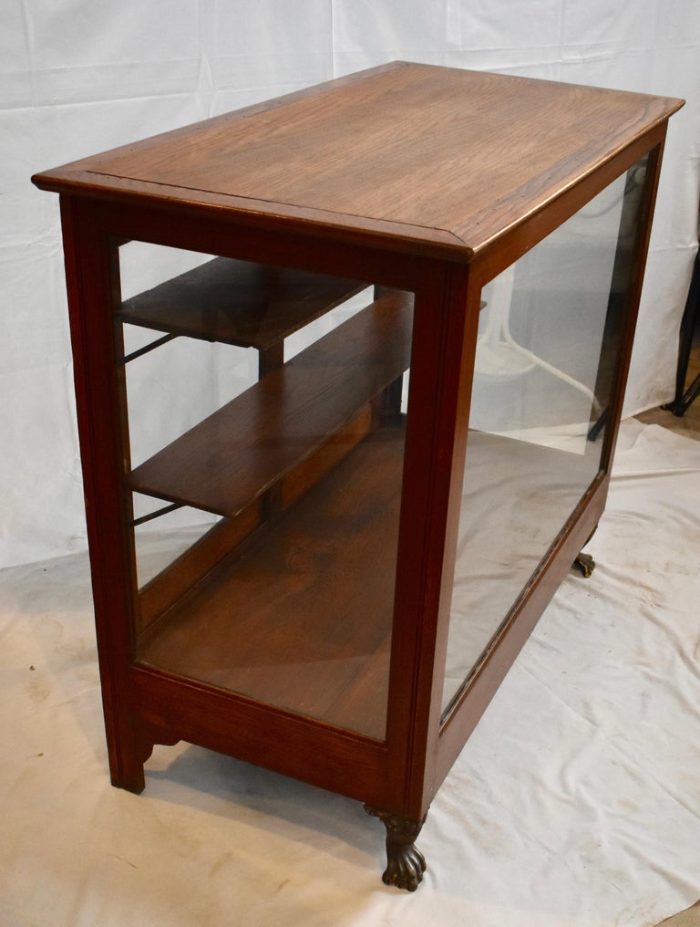 Oak Candy Store Display Case at 1stDibs | antique candy display case ...