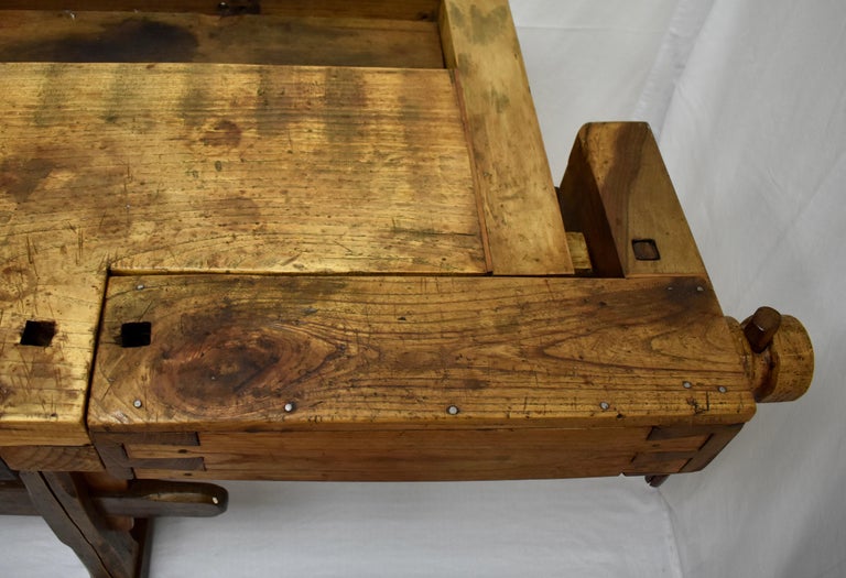 Oak Carpenter's and Joiner's Work Bench at 1stDibs