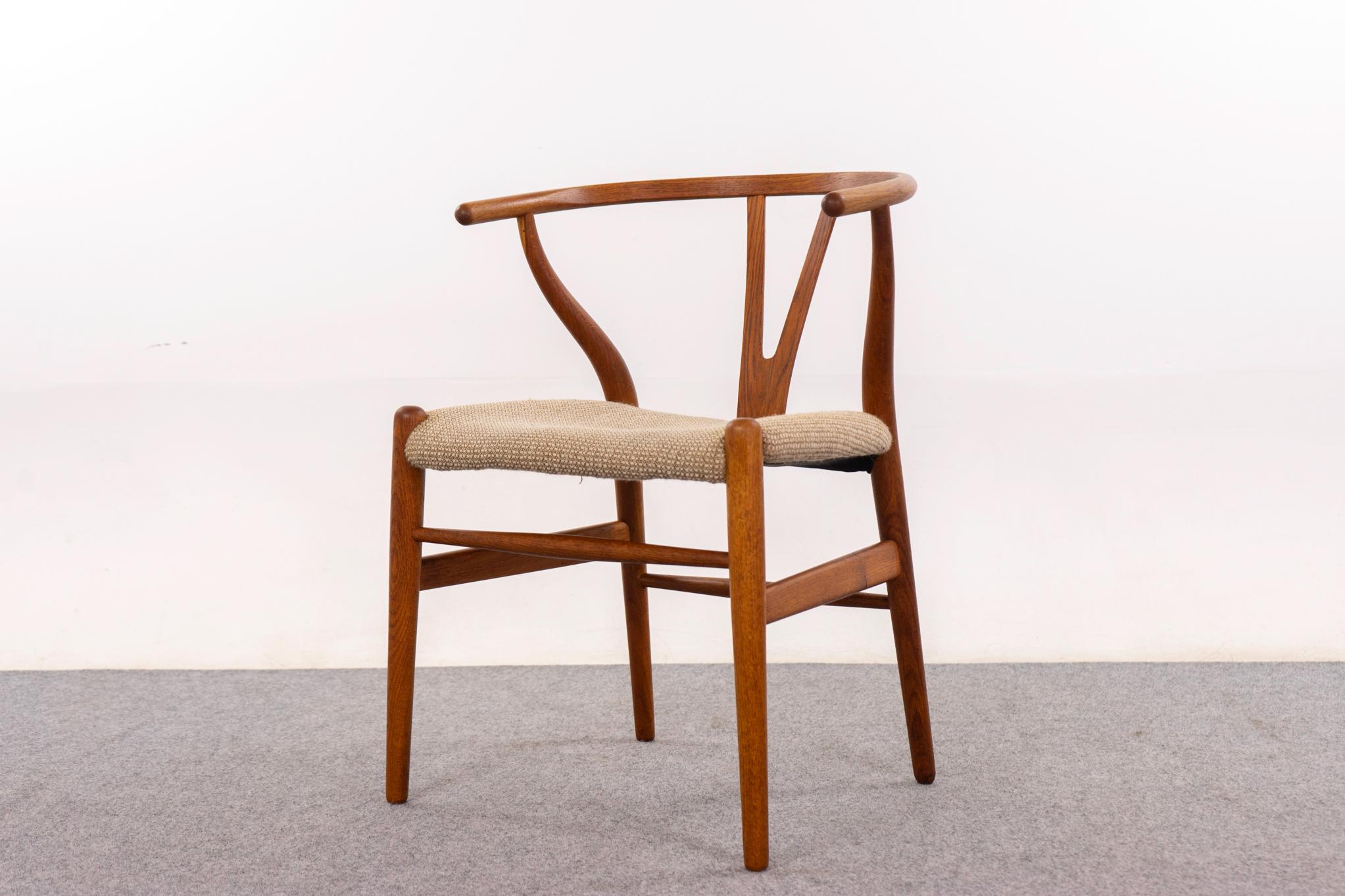 Oak CH24 Wishbone Chair by Hans Wegner For Sale at 1stDibs