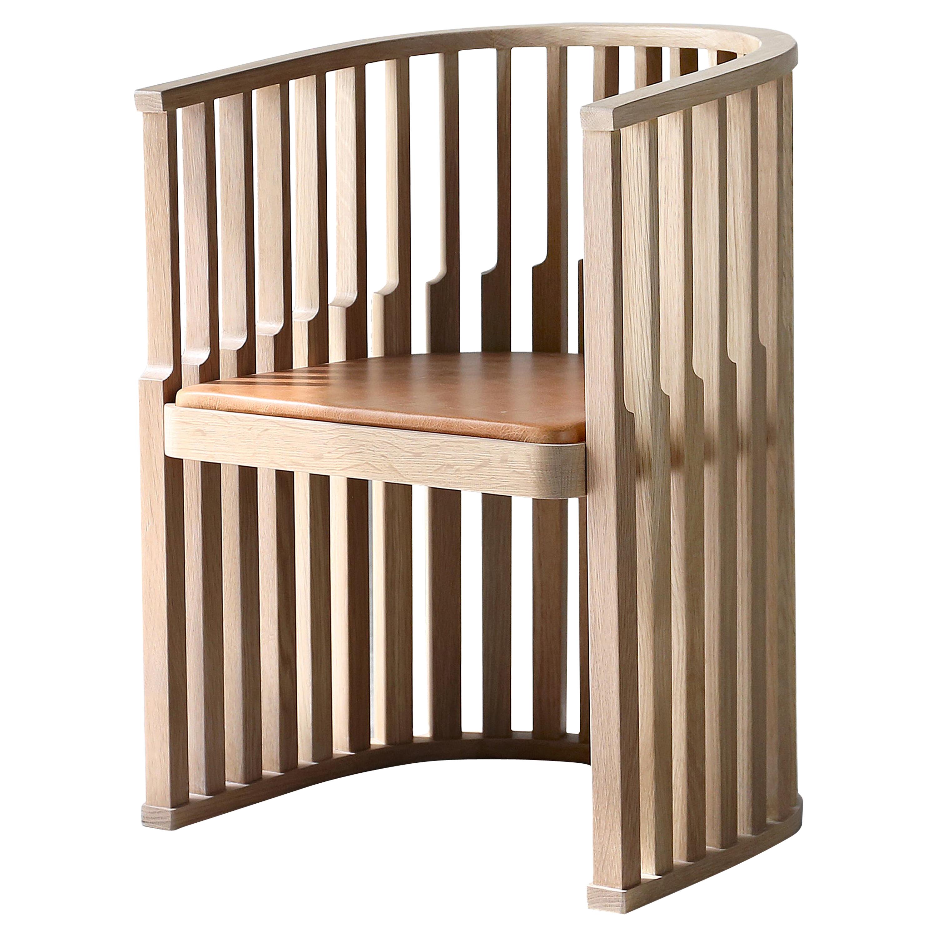 Laws of Motion, Oak Solid Wood Stool, Side Table by Joel Escalona For ...