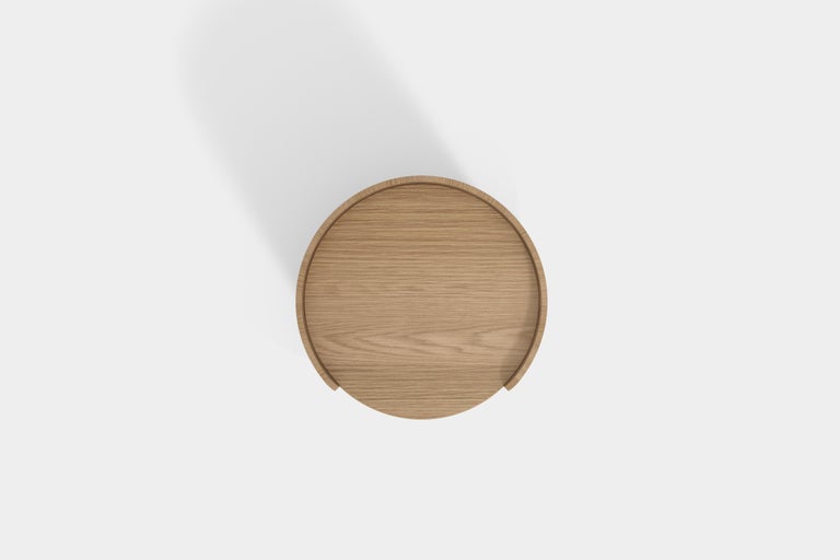 Prima Side Table, Night Stand, Auxiliary Table in Oak Wood Finish, Joel ...