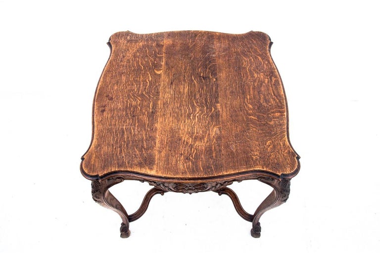 Oak Coffee Table, France, circa 1900 For Sale at 1stDibs