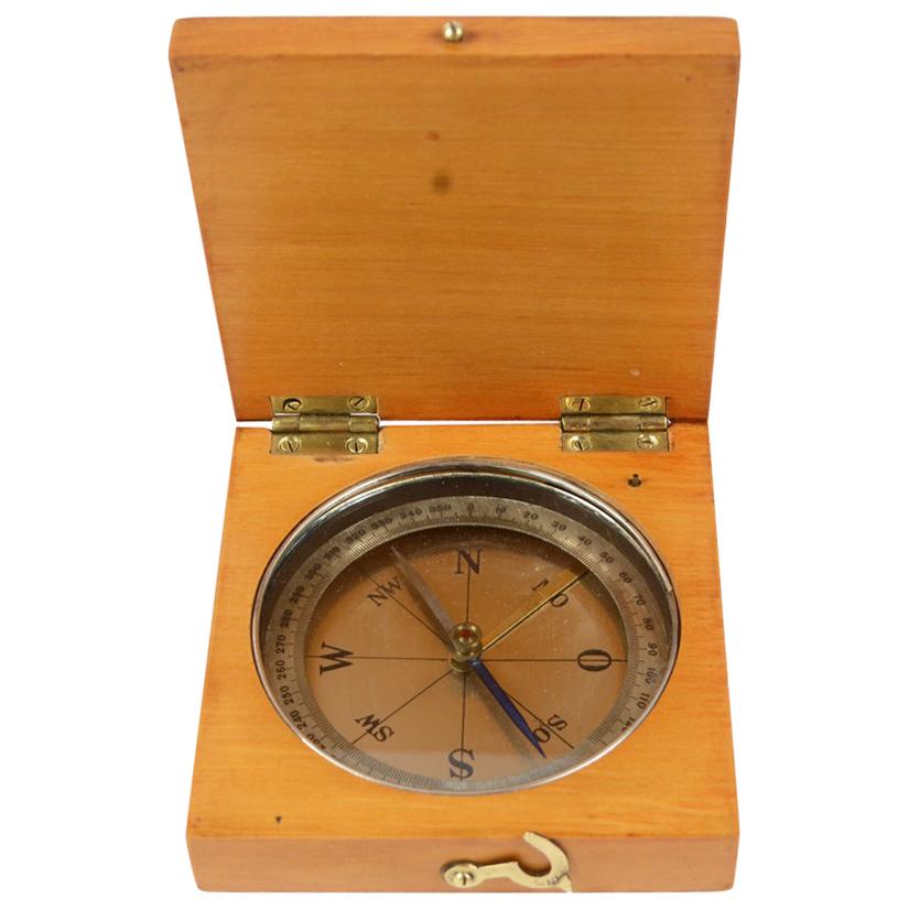 Antique German Compass - 59 For Sale on 1stDibs | compass germany ...