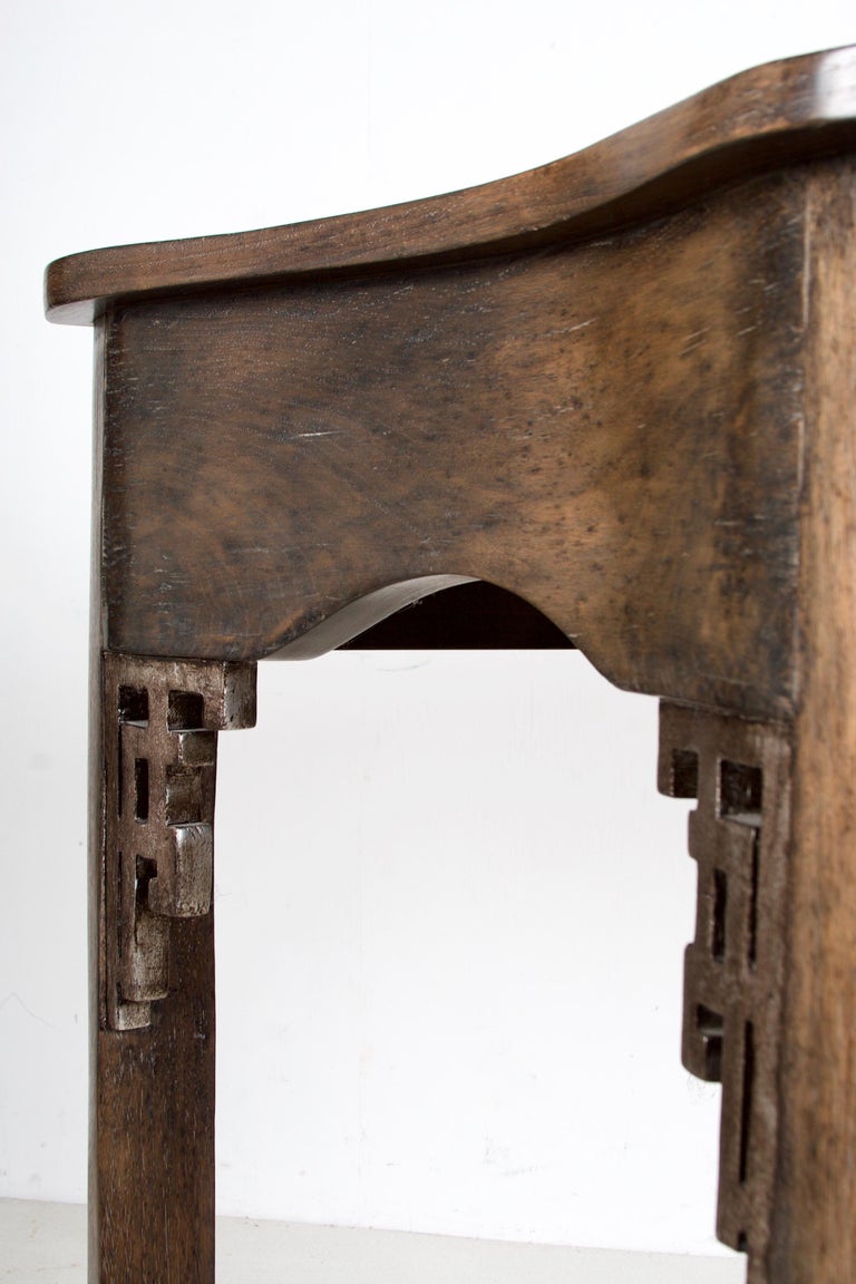 Oak Console, Handcrafted with a Dark Oak Finish at 1stDibs | dark oak ...