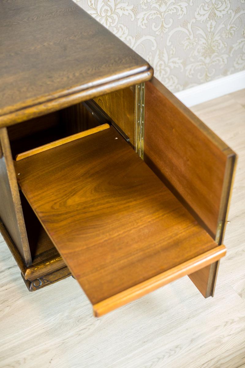 Oak Executive Desk from the Interwar Period at 1stDibs | executive oak desk
