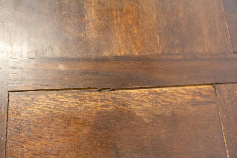 Oak Dining Table Basque Spanish Renaissance Revival Refectory Extends ...