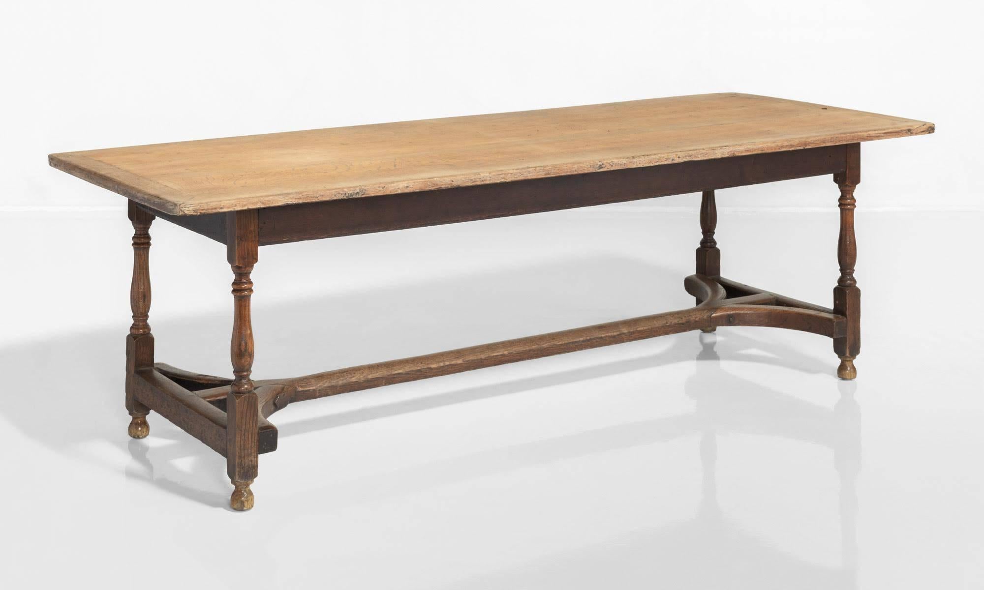 Oak Dining Table, England, circa 1850 at 1stDibs