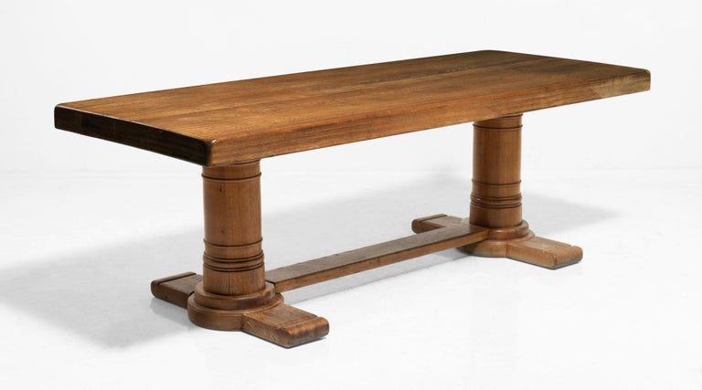 Oak Dining Table at 1stDibs