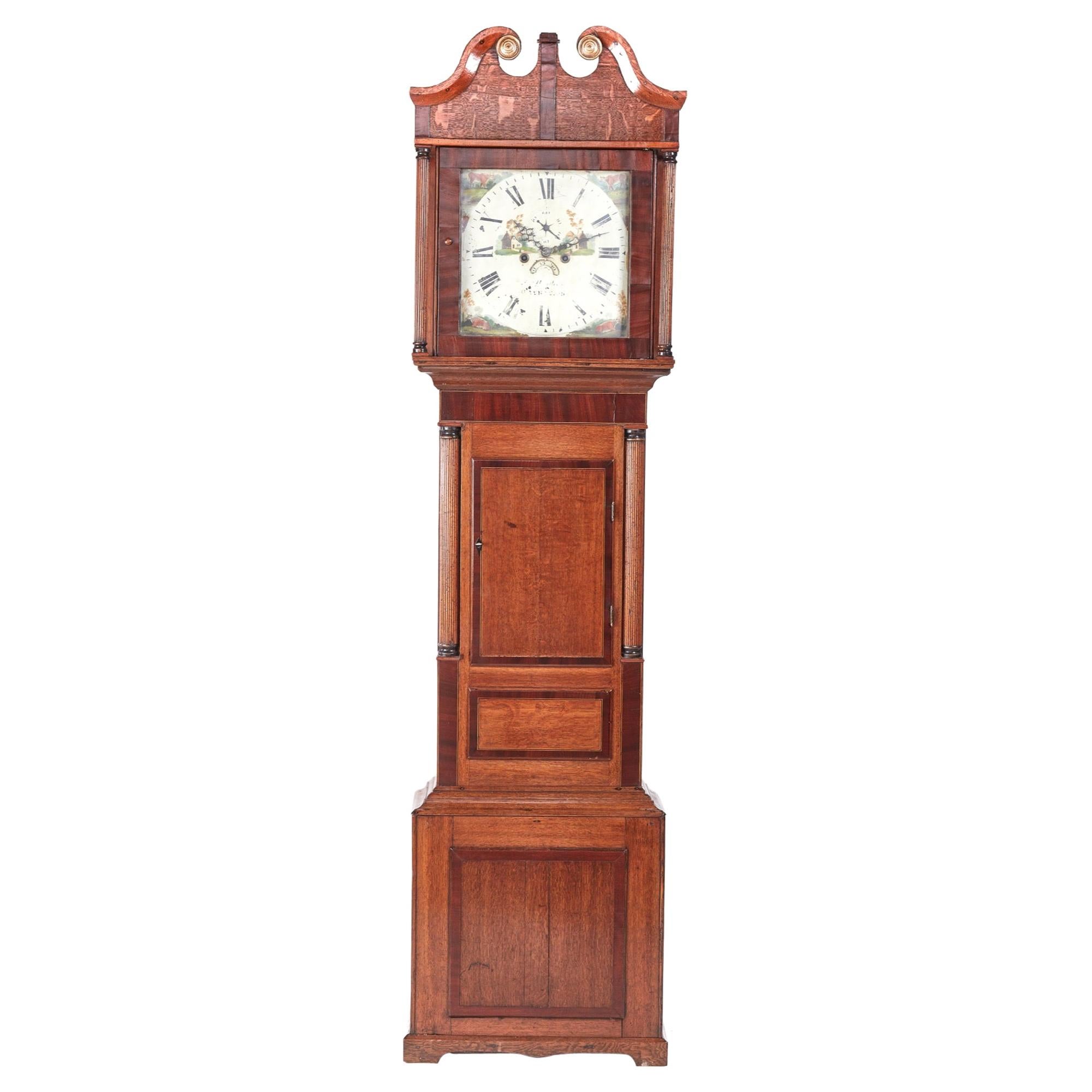 Longcase Clock by Franz Lehrner, Vienna, circa 1830 For Sale at 1stDibs