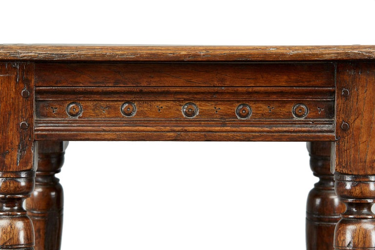 Oak Joined Stool, Late Elizabethan or James I, English, circa 1600-1620 ...