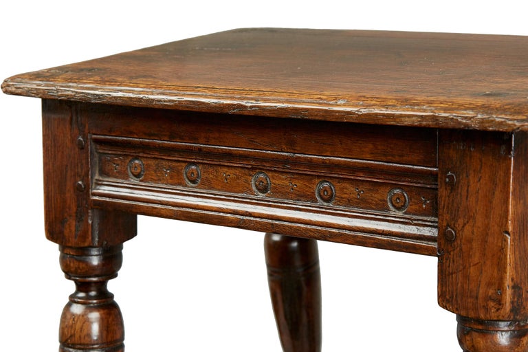 Oak Joined Stool, Late Elizabethan or James I, English, circa 1600-1620 ...