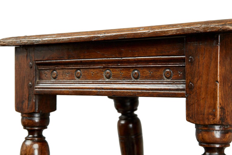 Oak Joined Stool, Late Elizabethan or James I, English, circa 1600-1620 ...