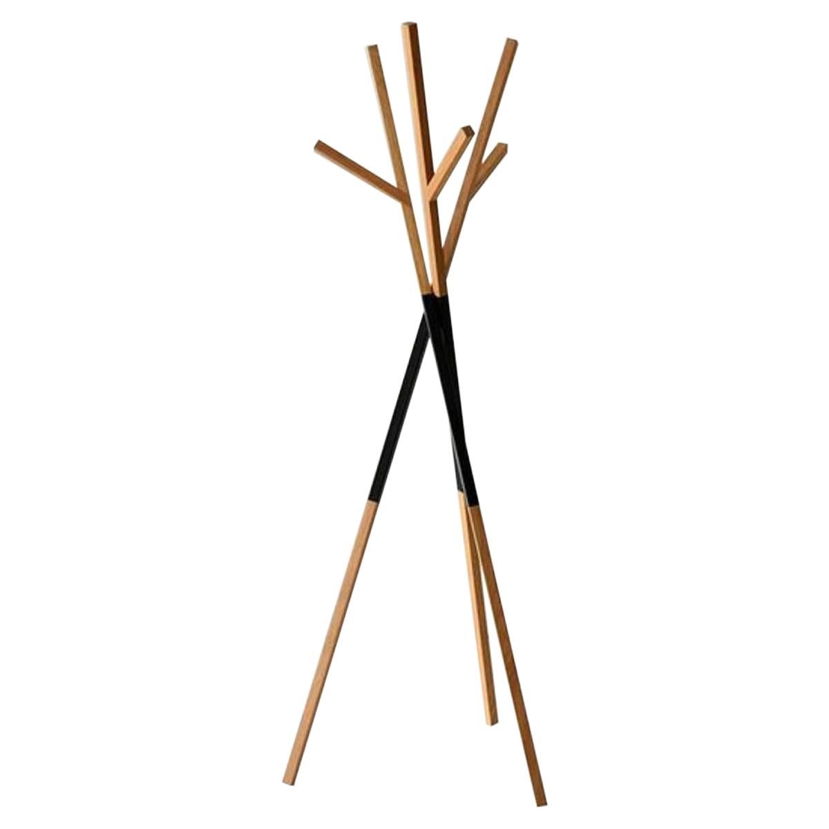 Oak Kids Bellwoods Clothes Rack by Hollis and Morris For Sale at 1stDibs