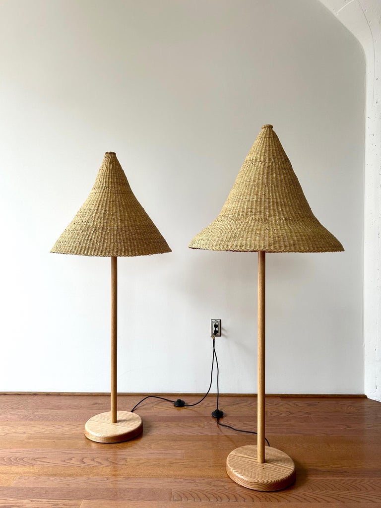Oak Lamp For Sale at 1stDibs