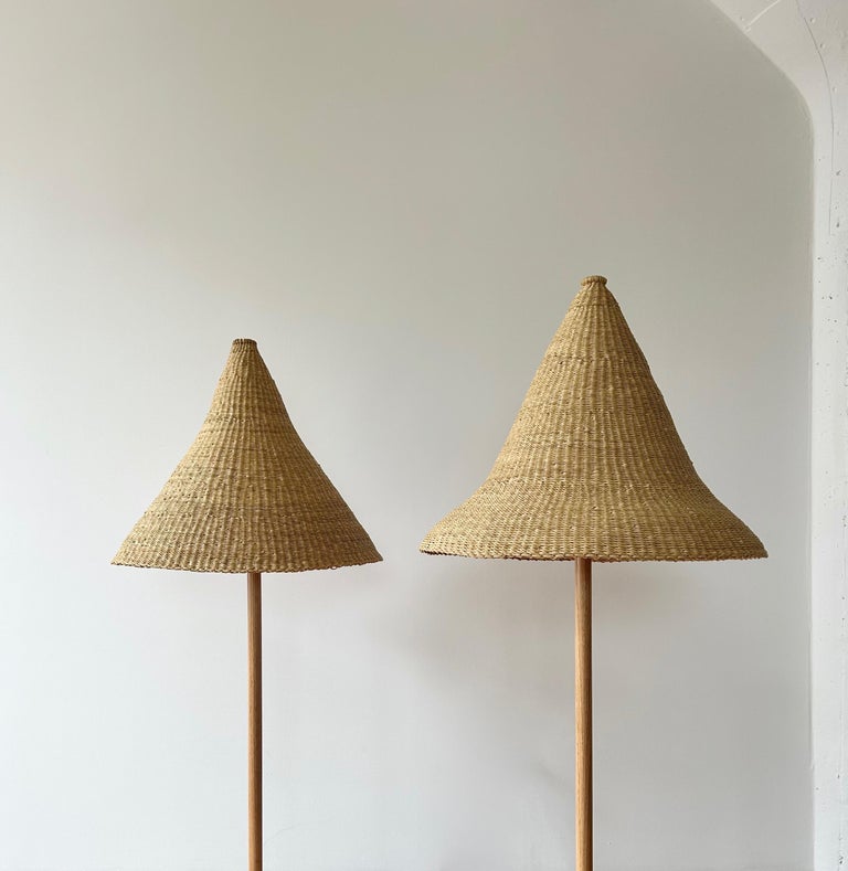 Oak Lamp For Sale at 1stDibs
