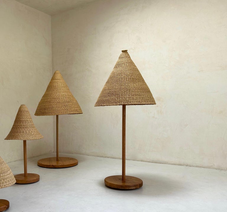 Oak Lamp For Sale at 1stDibs