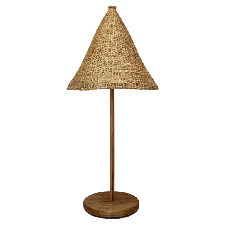 Oak Lamp For Sale at 1stDibs