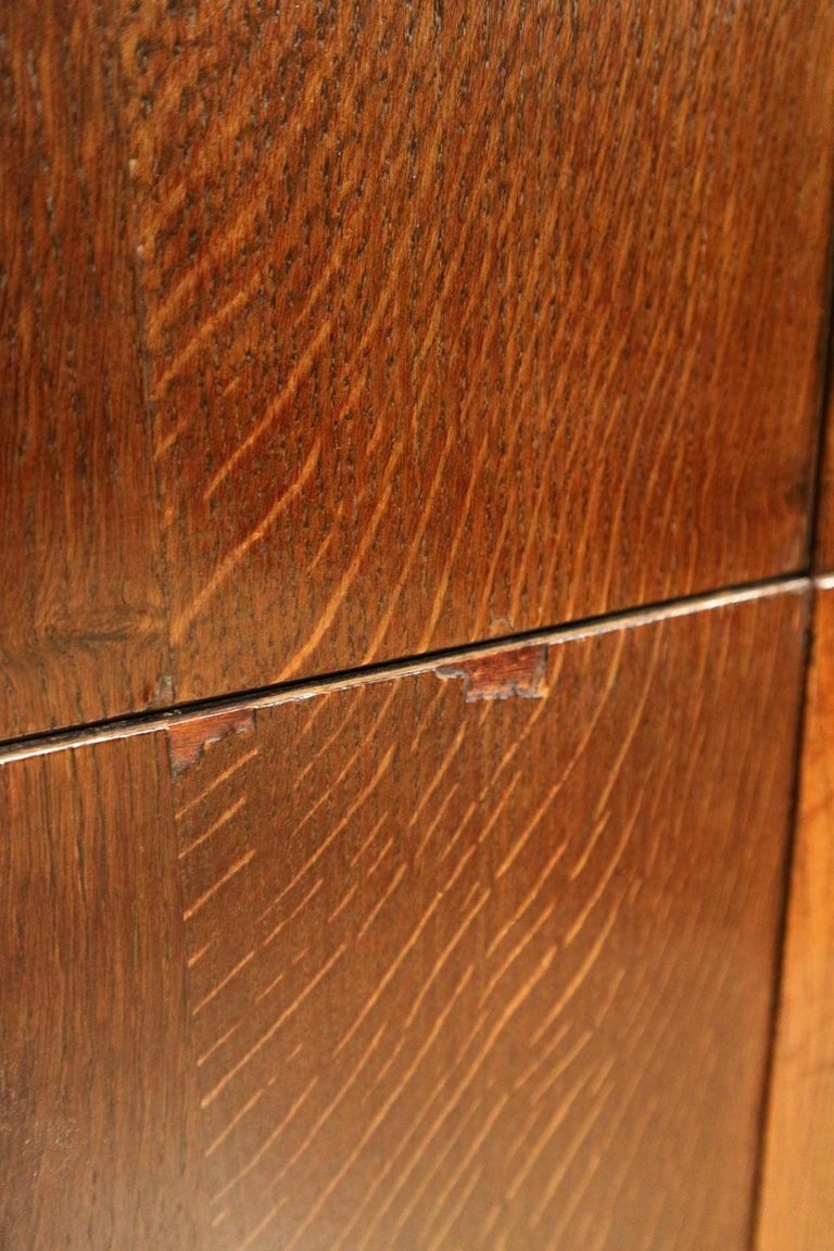 Oak Map Chest For Sale at 1stDibs