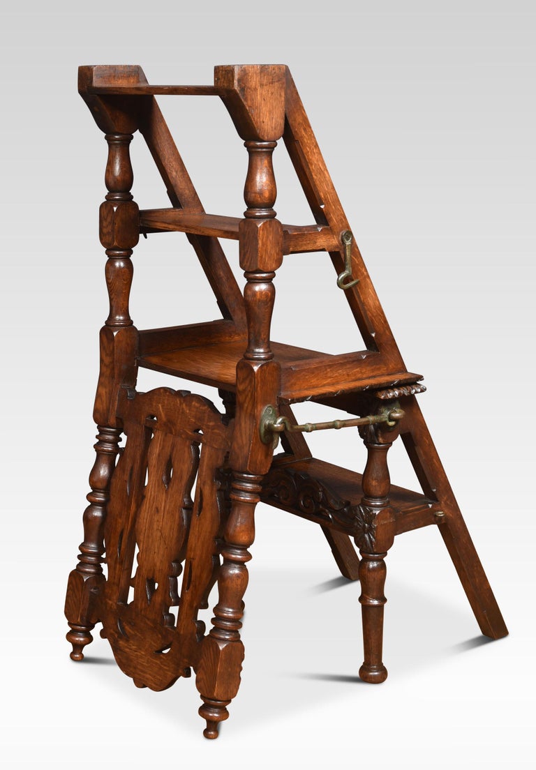 Oak Metamorphic Chair For Sale at 1stDibs