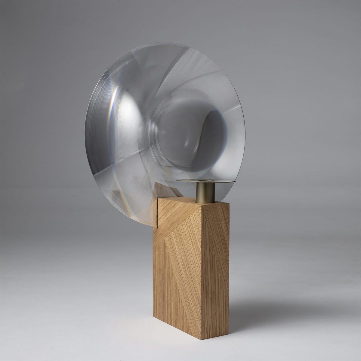 Oak Narcisse Vase by Najma Temsoury For Sale at 1stDibs