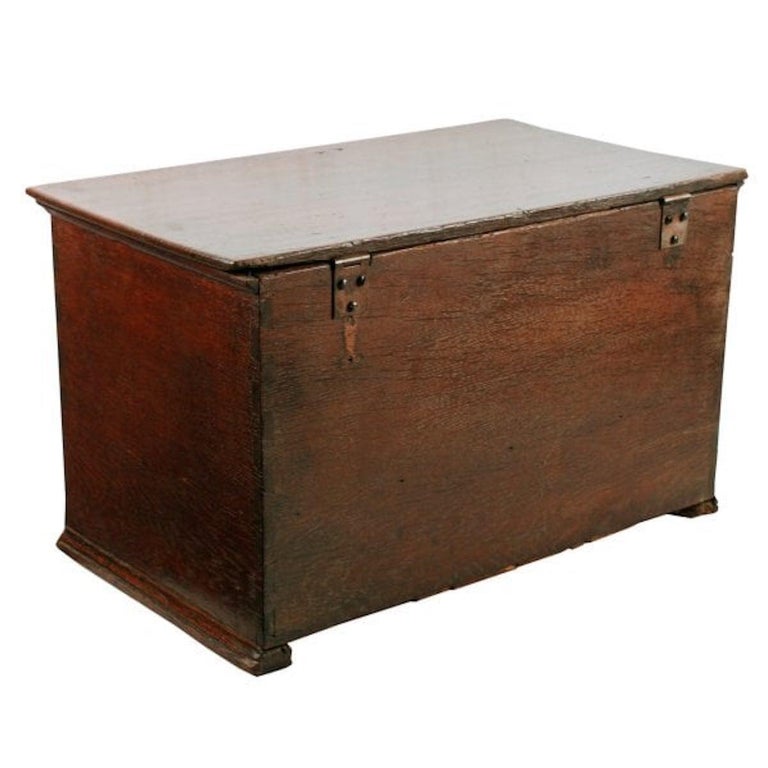 Oak One Drawer Box, 18th Century For Sale at 1stDibs