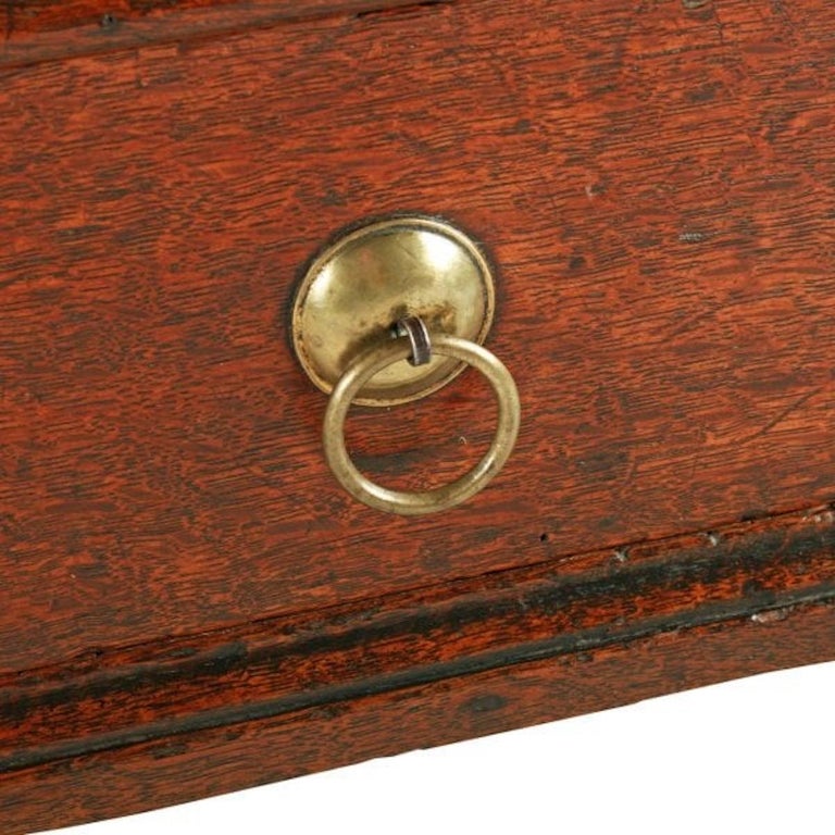 Oak One Drawer Box, 18th Century For Sale at 1stDibs
