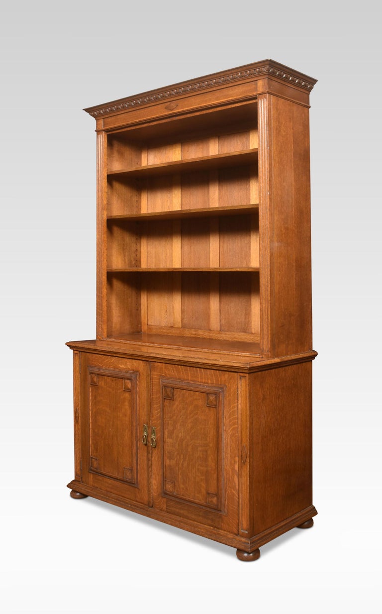 Oak Open Bookcase at 1stDibs