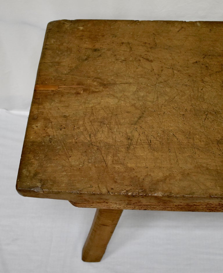 Oak Pig Bench Coffee Table at 1stDibs