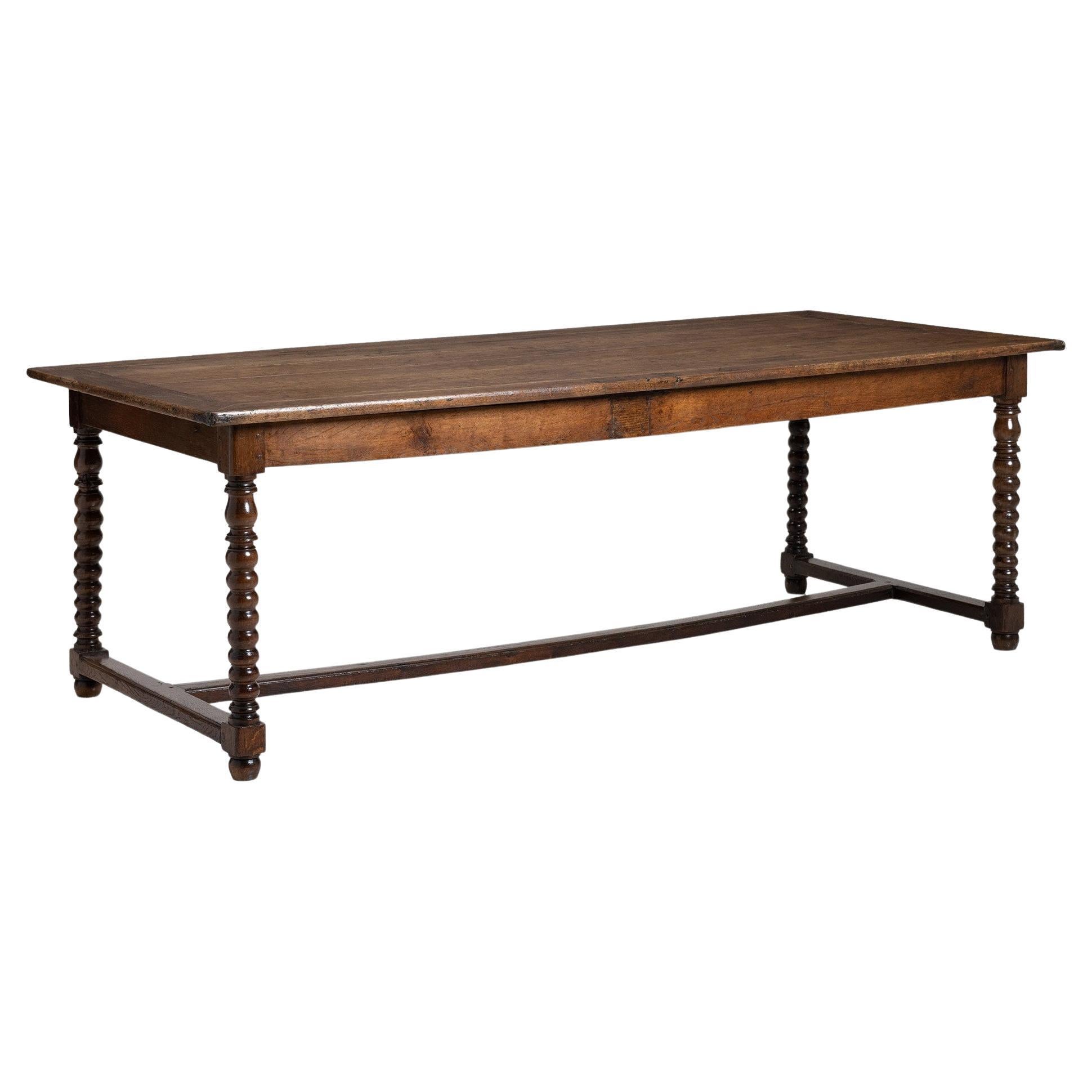 Antique Dutch Pine Dining Table, circa 1870 at 1stDibs