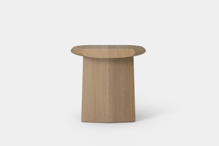 Peana Side Table, Night Stand, Stool in Oak Natural Wood by Joel ...
