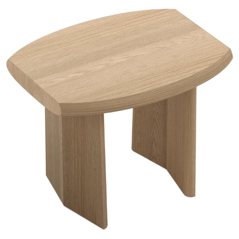 Peana Side Table, Night Stand, Stool in Oak Natural Wood by Joel ...