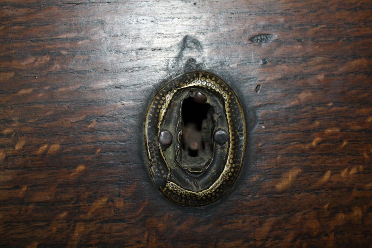 Oak Slant-Front Chest Desk, circa 1800 at 1stDibs